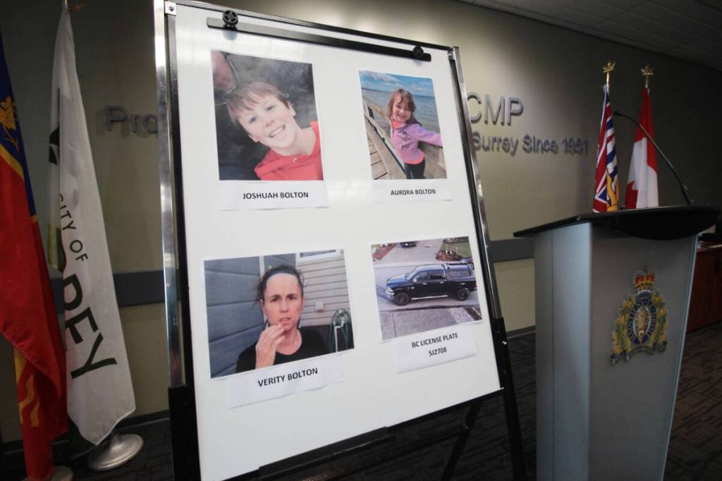 Amber Alert issued for 2 Surrey children last seen in Kelowna, B.C ...